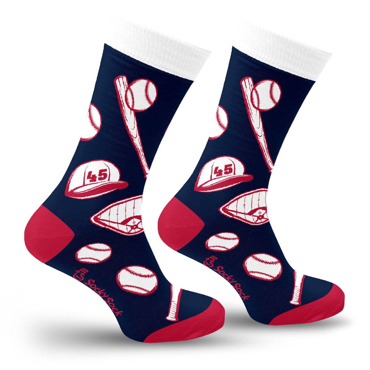 Baseball & Bat Socks – Socky Sock